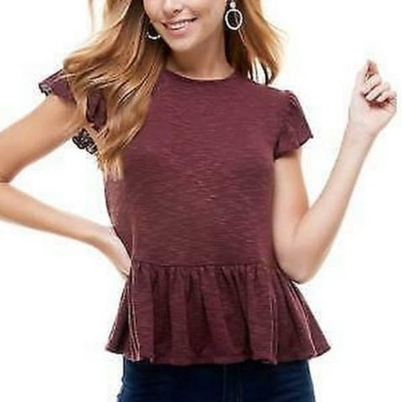 Gypsies & Moondust | Tops | Gypsies And Moondust Juniors Peplumhem ...